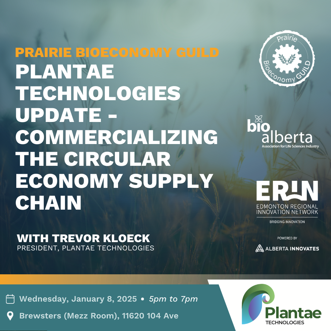 Prairie Bioeconomy Guild: Plantae Technologies - Bio Alberta